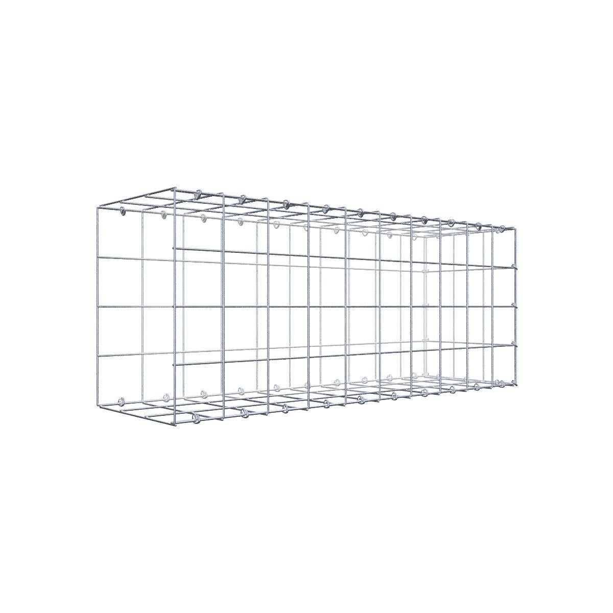 Gabiona - Gabion à monter en longueur 100 cm x 40 cm x 30 cm (L x H x P), maille 10 x 10 cm ...