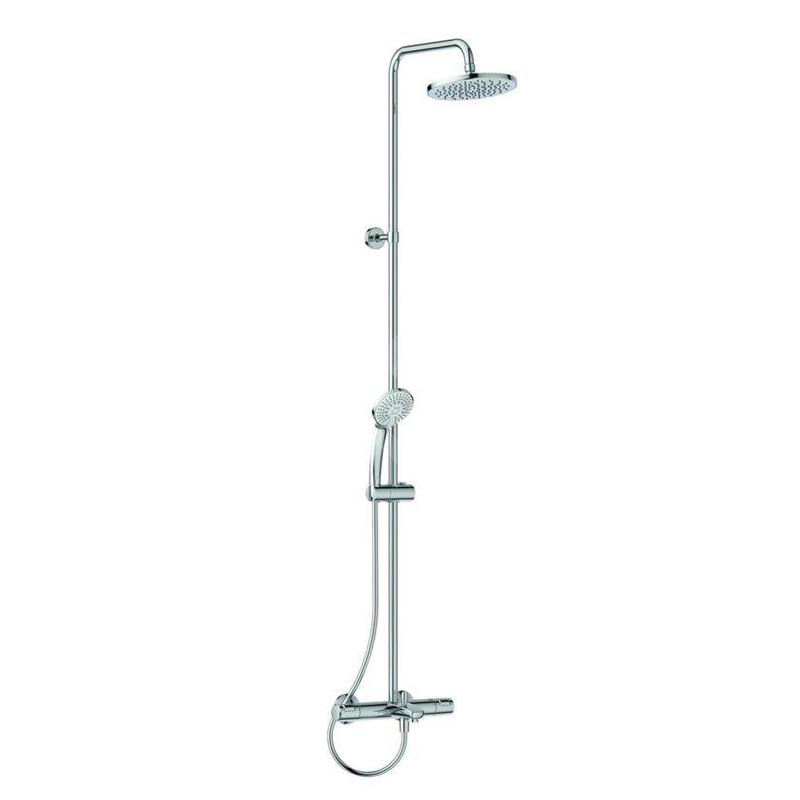 Ideal Standard - Ceratherm T25 Colonna per vasca/doccia con termostatico esterno, Cromato ...