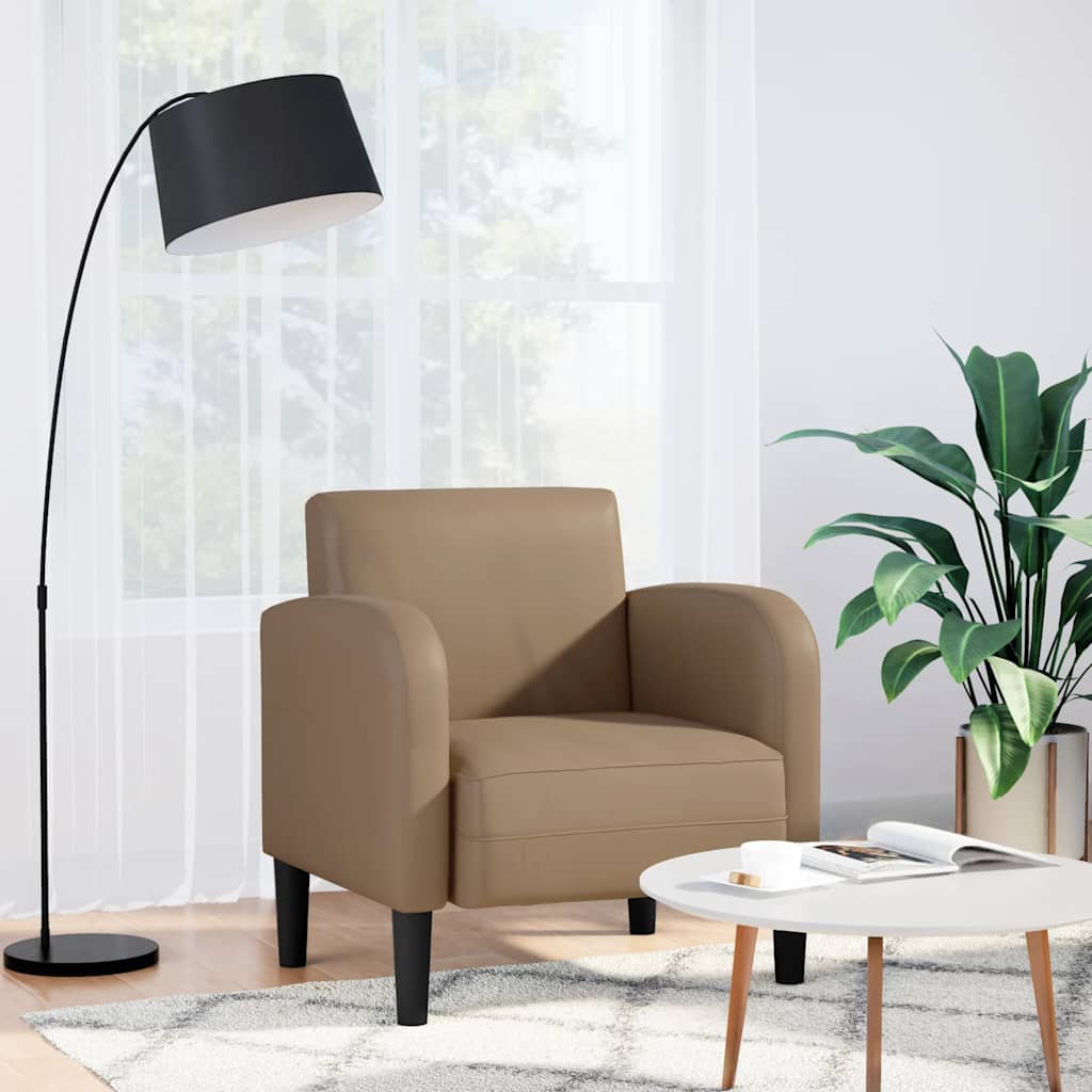 Chaise de canapé avec accoudoirs cappuccino noir 54 cm | Leroy Merlin