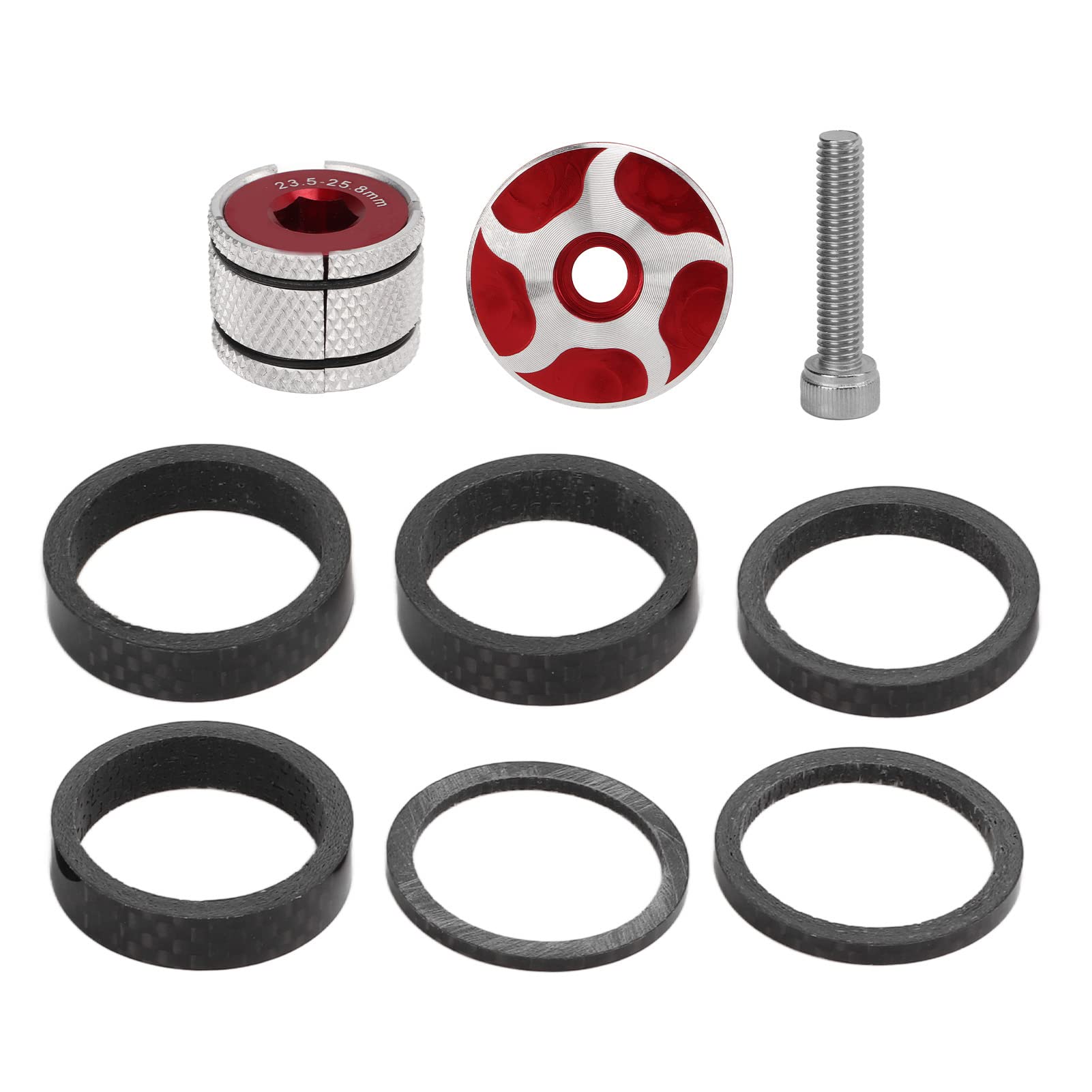 Ensemble d'entretoises de casque de vélo léger et facile à installer ...