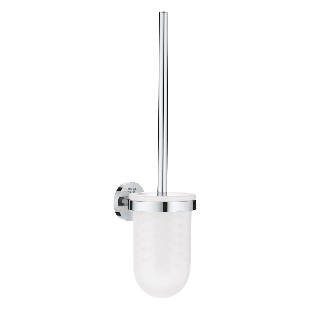 Porte brosse WC ESSENTIALS GROHE 40374001 - Chrome | Leroy Merlin