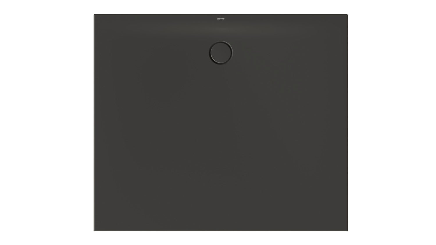 BetteFloor Plato de ducha lateral con esmaltePlus, 140x120cm, 3394-401PLUS, Color: antracita ...
