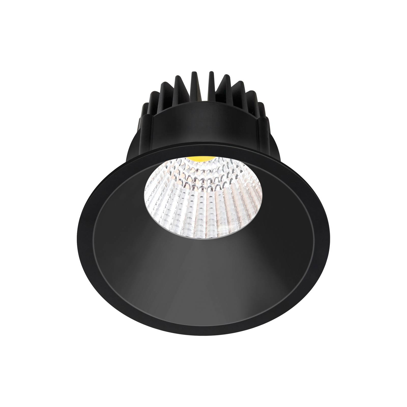 Arcchio LED downlight Niria, negro, 4.000K, foco, foco empotrado ...