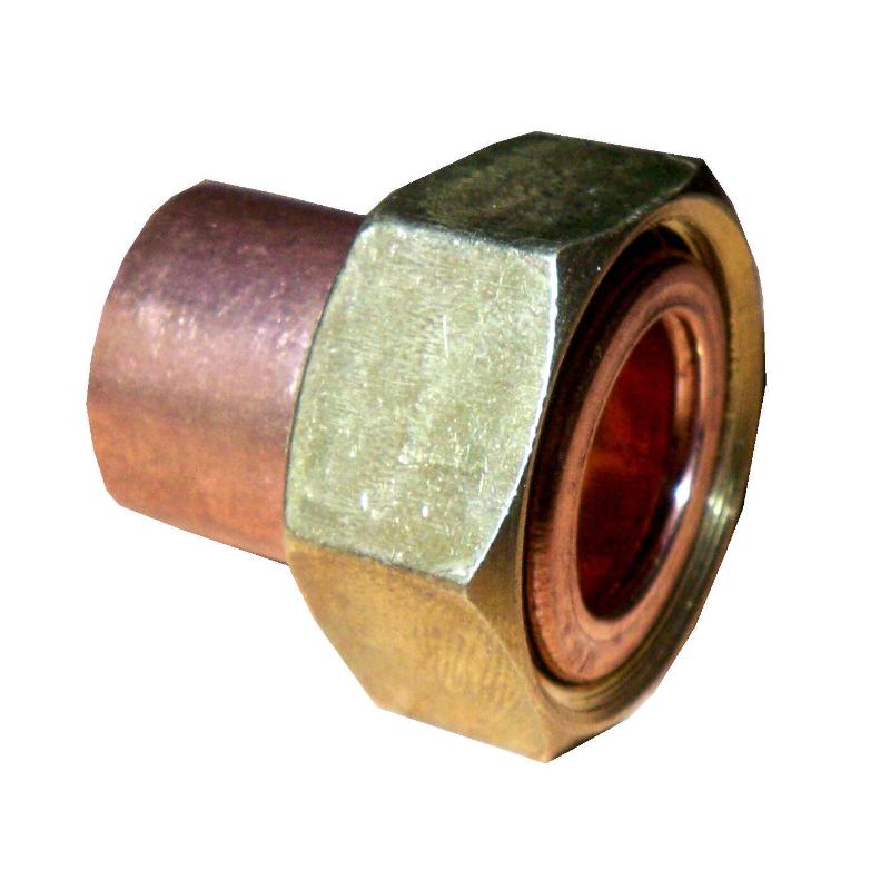 Acc.laton soldar fig.359 racor loco 22x1-2 junta plana | Leroy Merlin