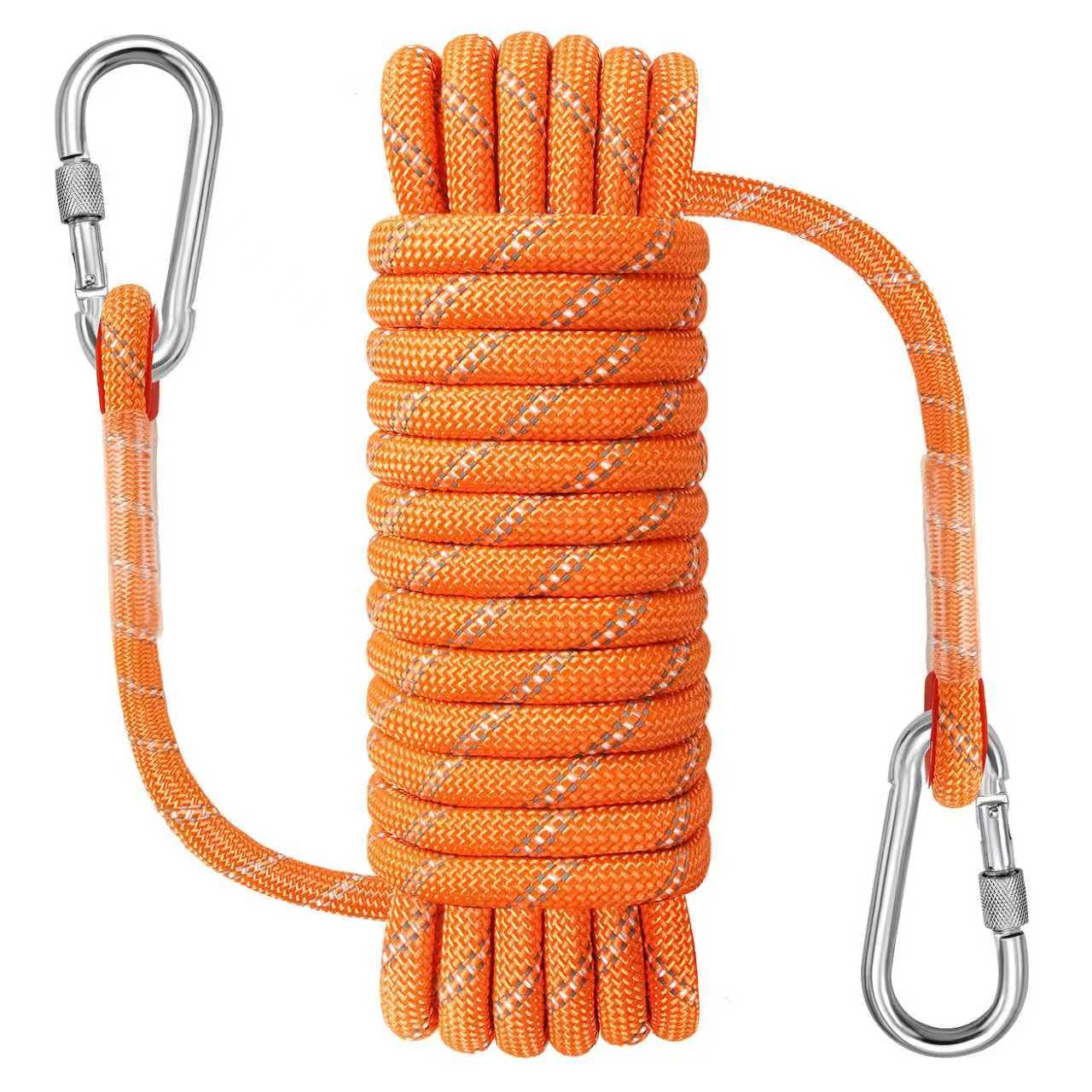 Corde da arrampicata, ancoraggio, emergenza, sospensione, statica, in ...