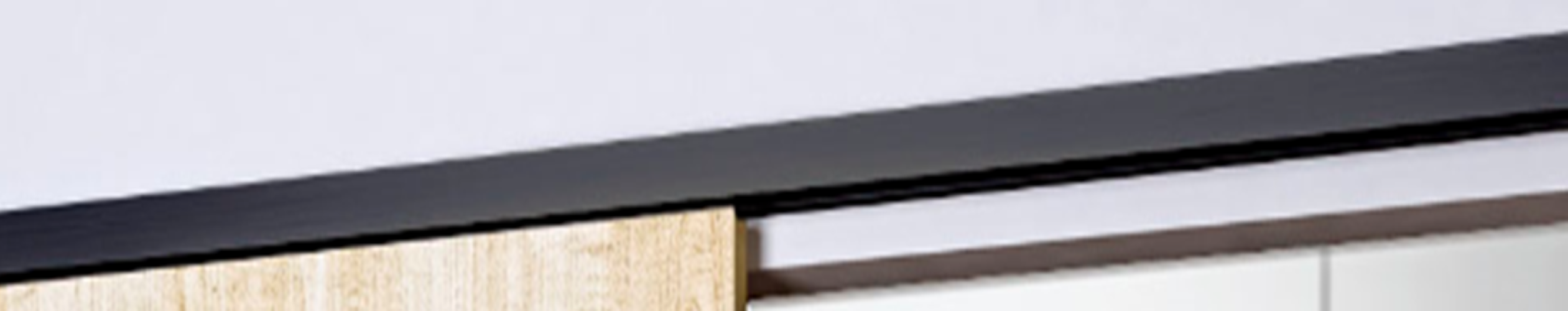 Rail Alu Avec Cache Rail Couleur Noir Gd Menuiseries | Bricoman