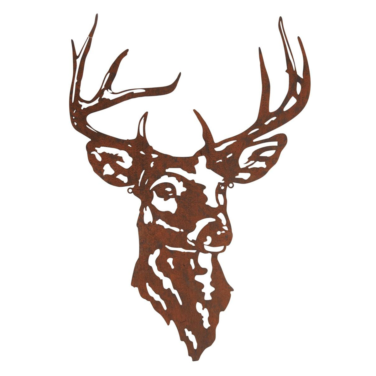 Testa di cervo in metallo antico | Leroy Merlin