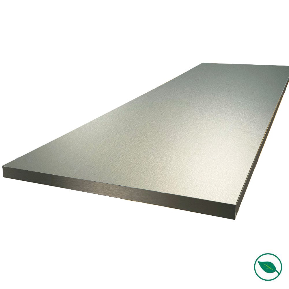 Ilot central stratifié HPL aluminium 1600 x 900 x 38 mm FSC - Gamme ...