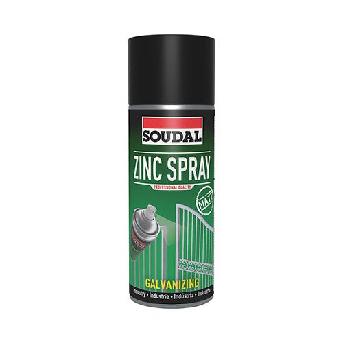 SPRAY ZINC GRIS MATE 400 ml | Leroy Merlin