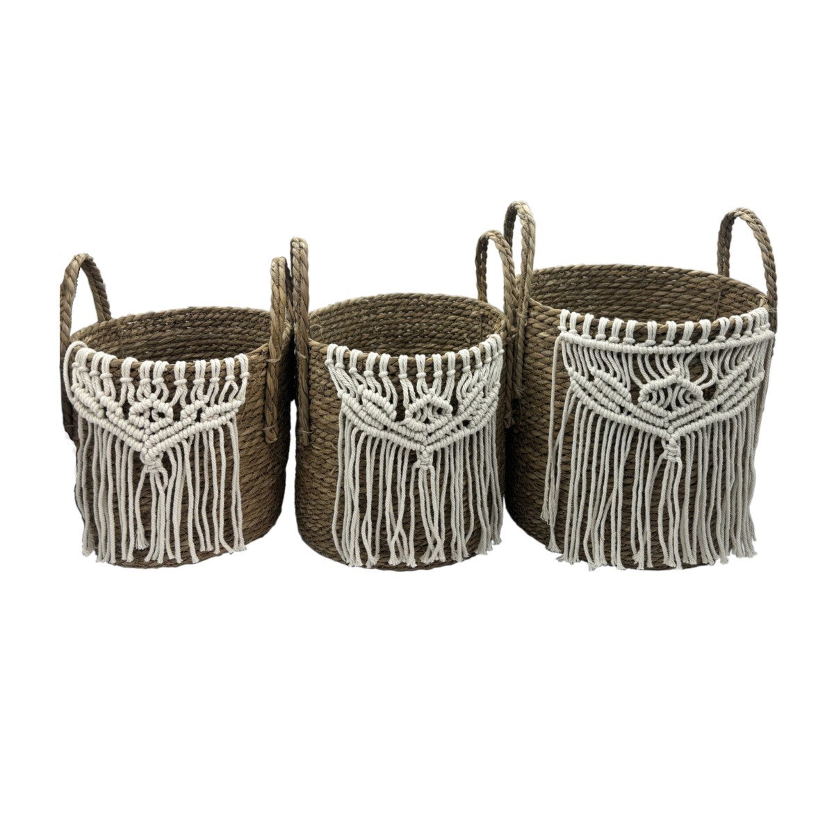 Cestas de Almacenamiento Naturales S/3 para Decoración y Organización ...