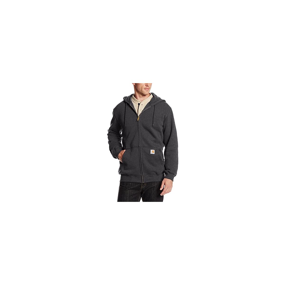 CARHARTT Sudadera con capucha y cremallera Gris Oscuro T.S - K122-026-S ...