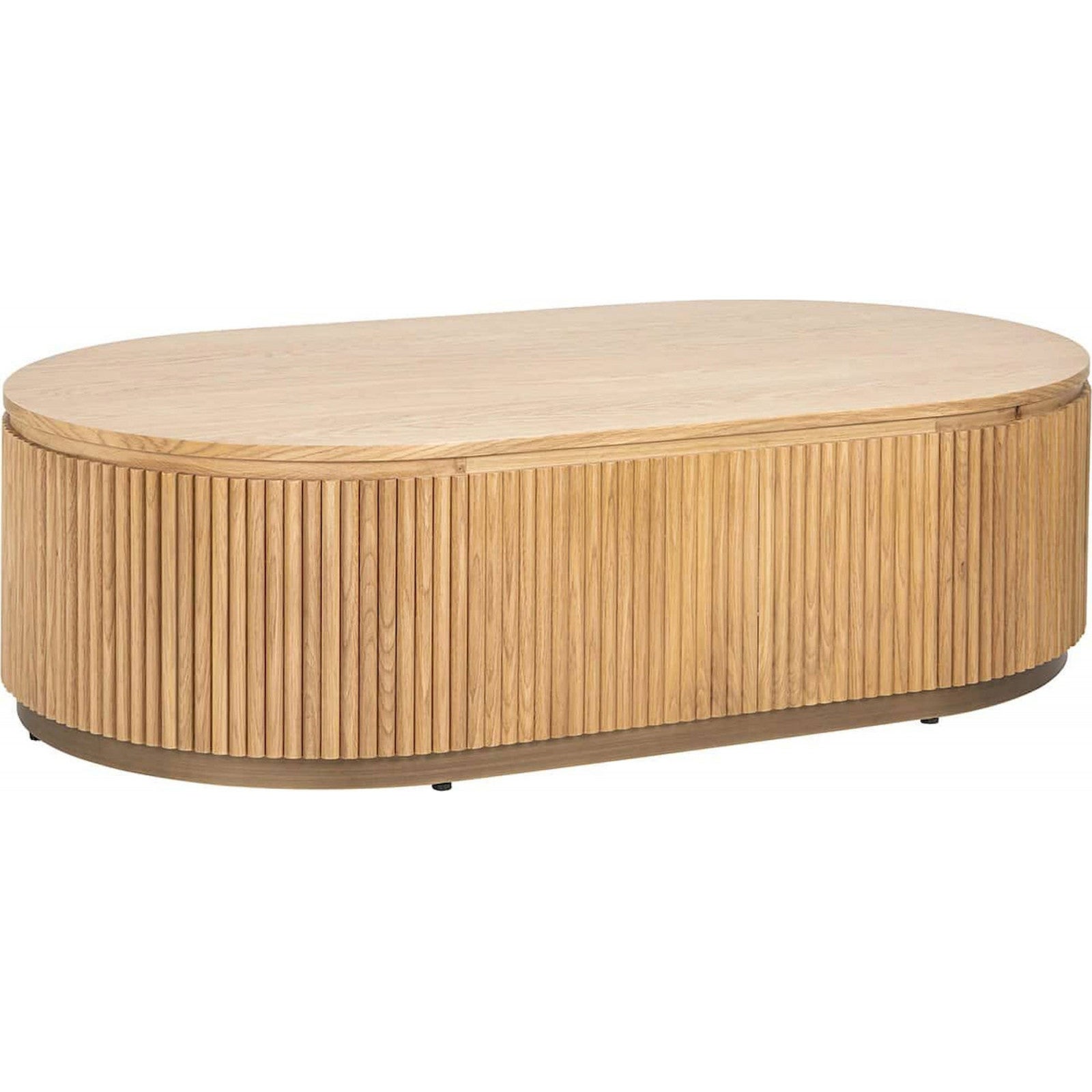 Table de café chêne naturel élégante 140 x 80 x 40 cm Chêne naturel ...