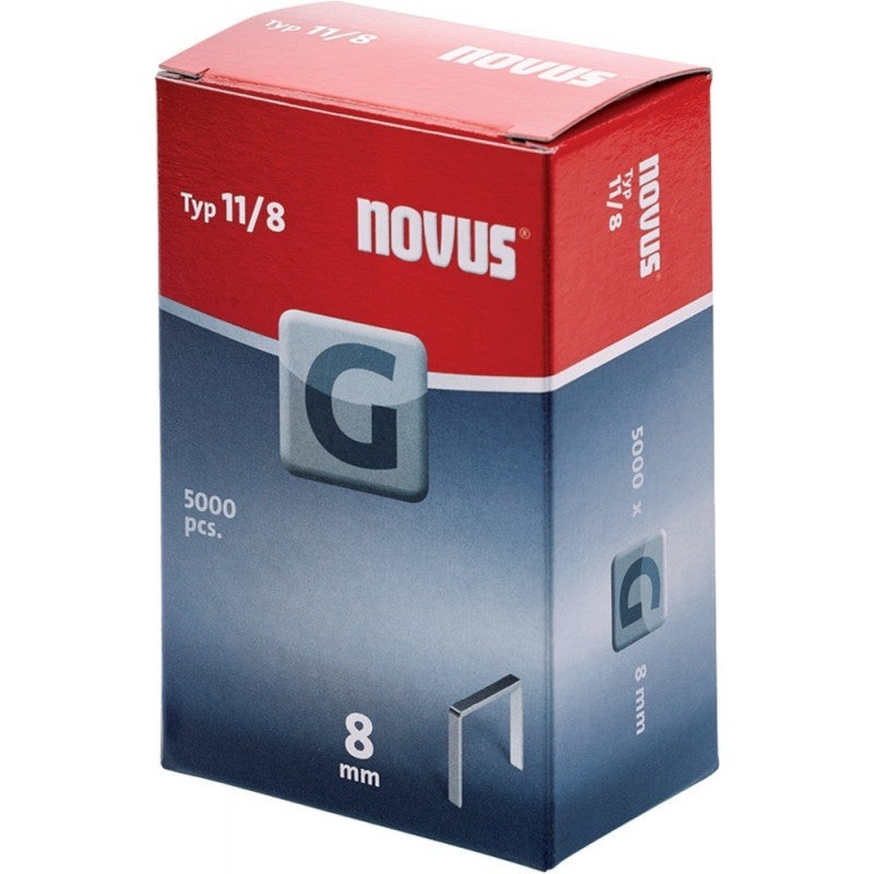 Agrafes Typ G a 5000 StckNr.11/ 8 vz Novus | Leroy Merlin