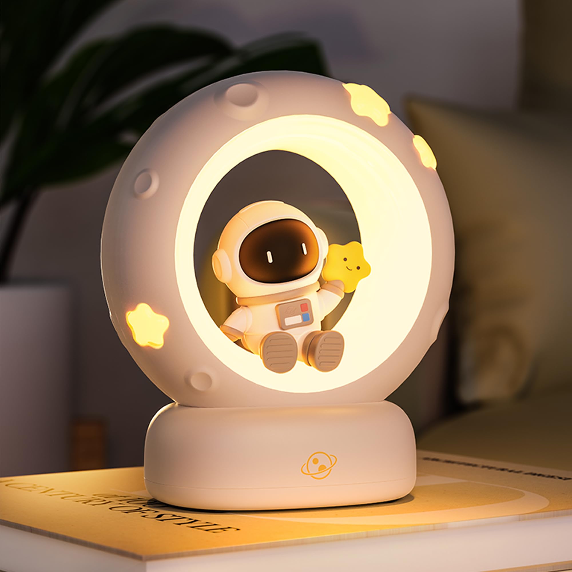 Veilleuse Enfant Astronautes Rechargeable, Lampe Nuit Bébé Chambre ...