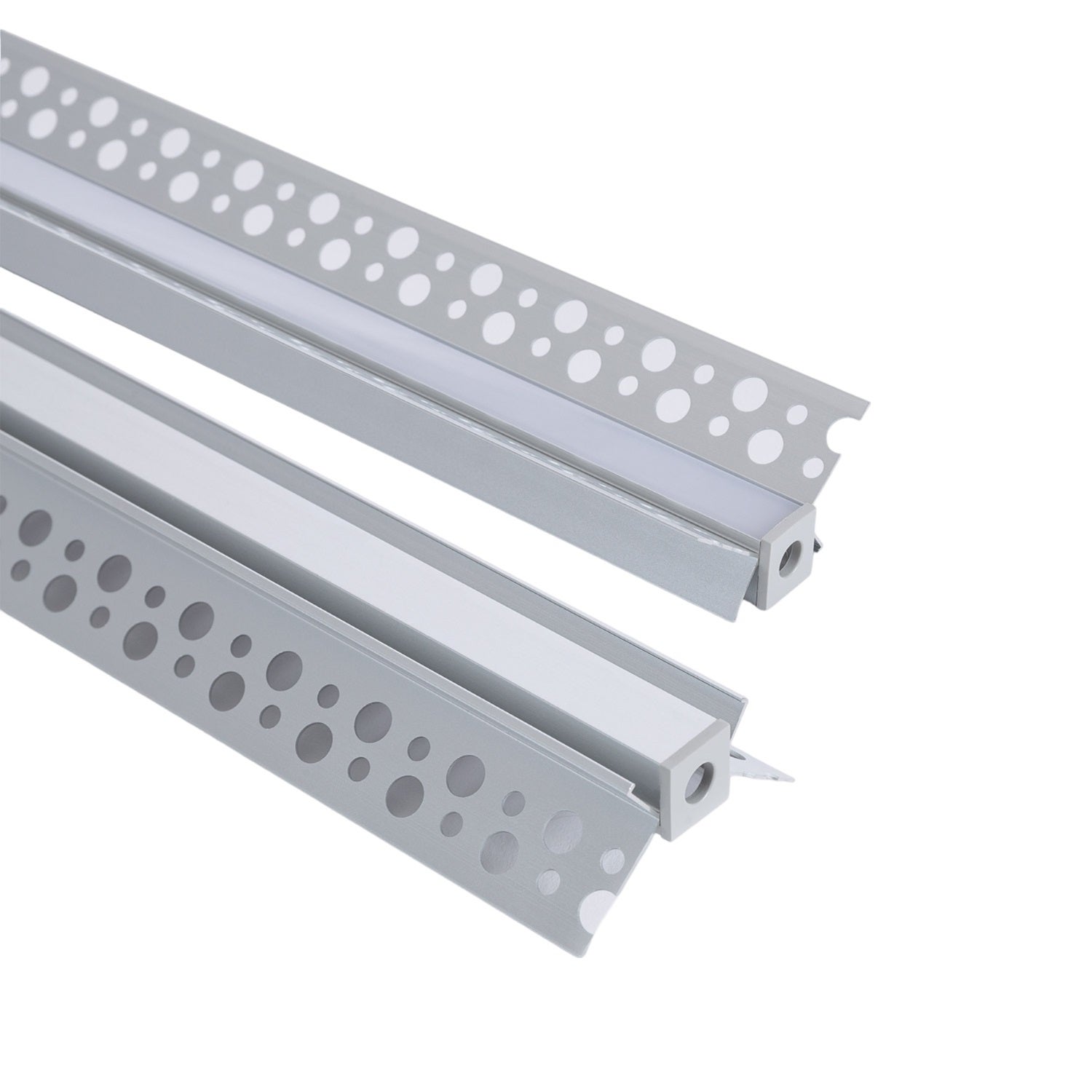 Profilé Aluminium Intégration Plâtre/Placo avec Capot Continu pour ...