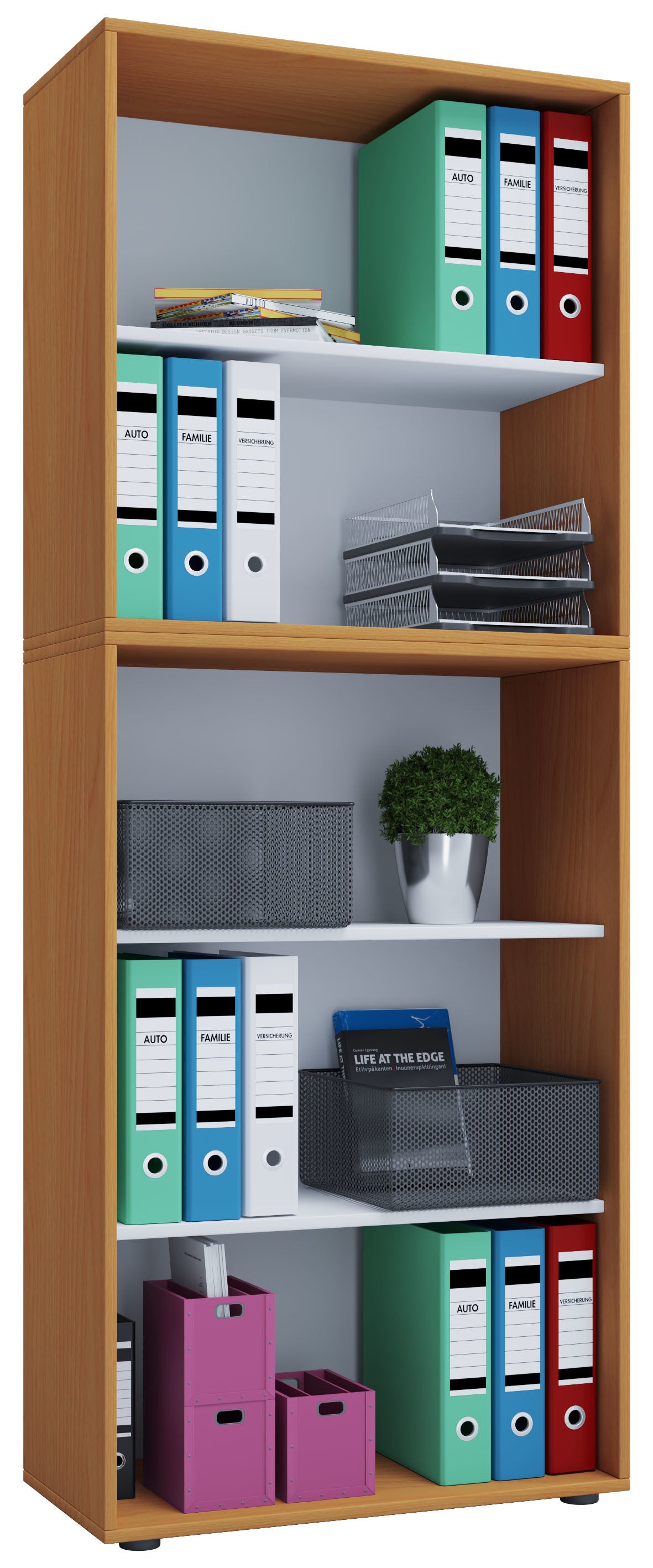 Shelf Books Folder File Shelf Lona 5f | Leroy Merlin