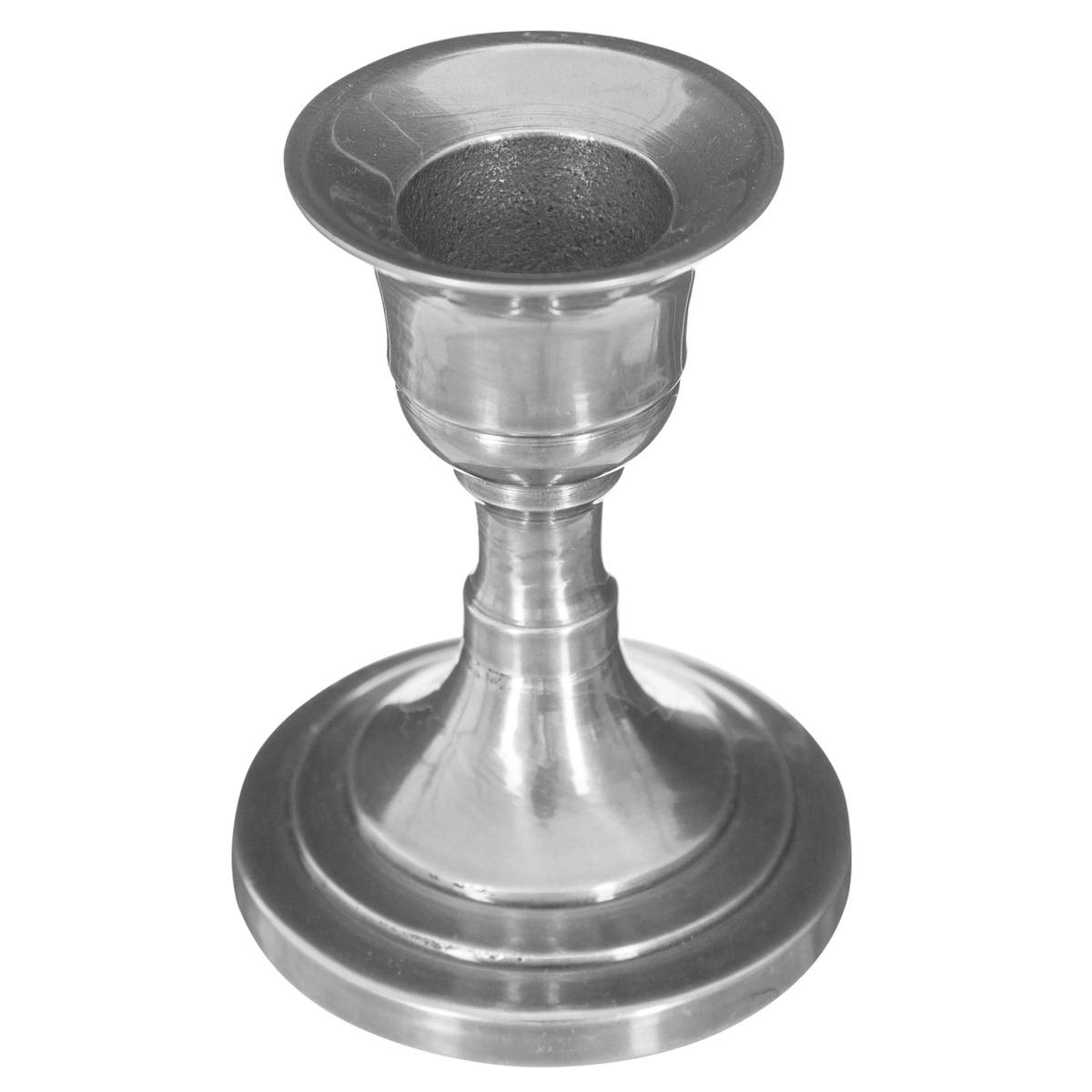 Atmosphera - Portavelas - metal - plata - H7 -5 cm - Modelo 2 | Leroy ...