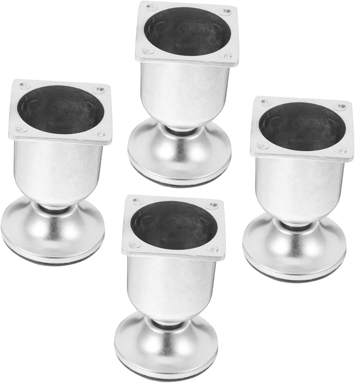 4 Pièces Rechange Aluminium pour Meubles Canapés Tables Basses Et Ovale ...