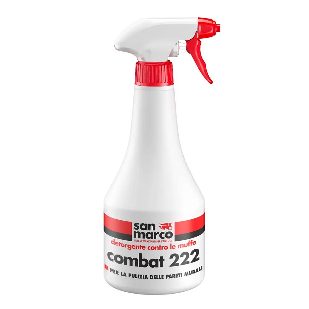 DETERGENTE ANTIMUFFA COMBAT 222 SAN MARCO 0.500LT CON EROGATORE STOP ...