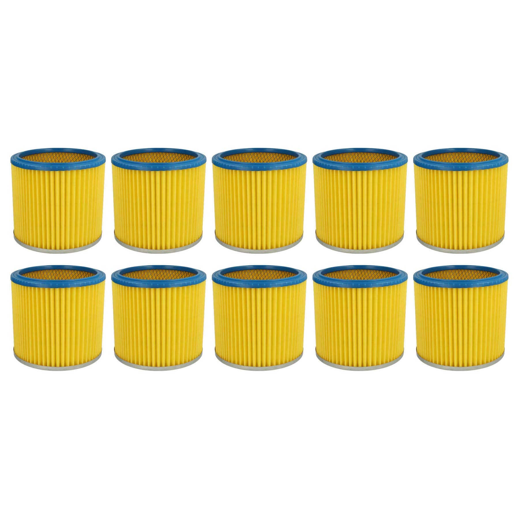Vhbw 10x Filtros redondos, filtros laminados, filtros para aspiradoras ...