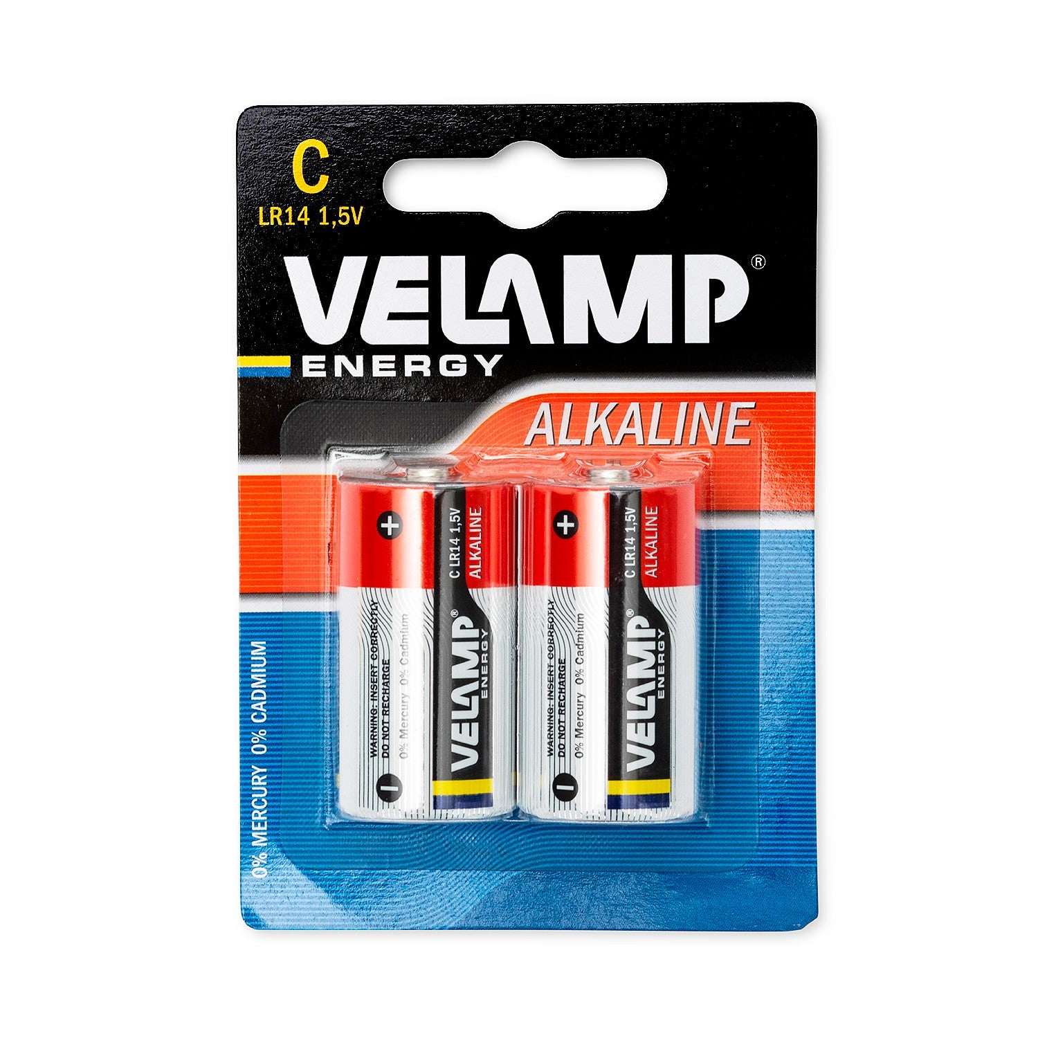 Pila alcalina, media antorcha LR14 C, 1.5V, 2 piezas | Leroy Merlin
