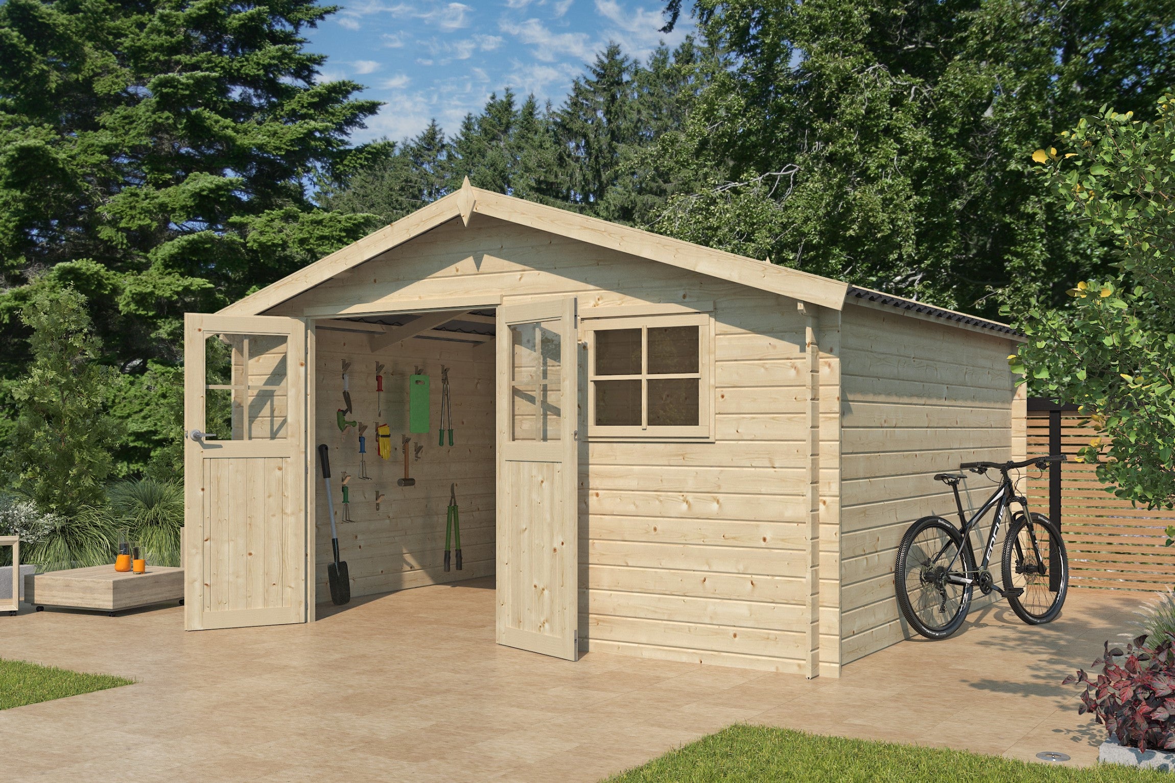 Abri De Jardin Metallique 15m2