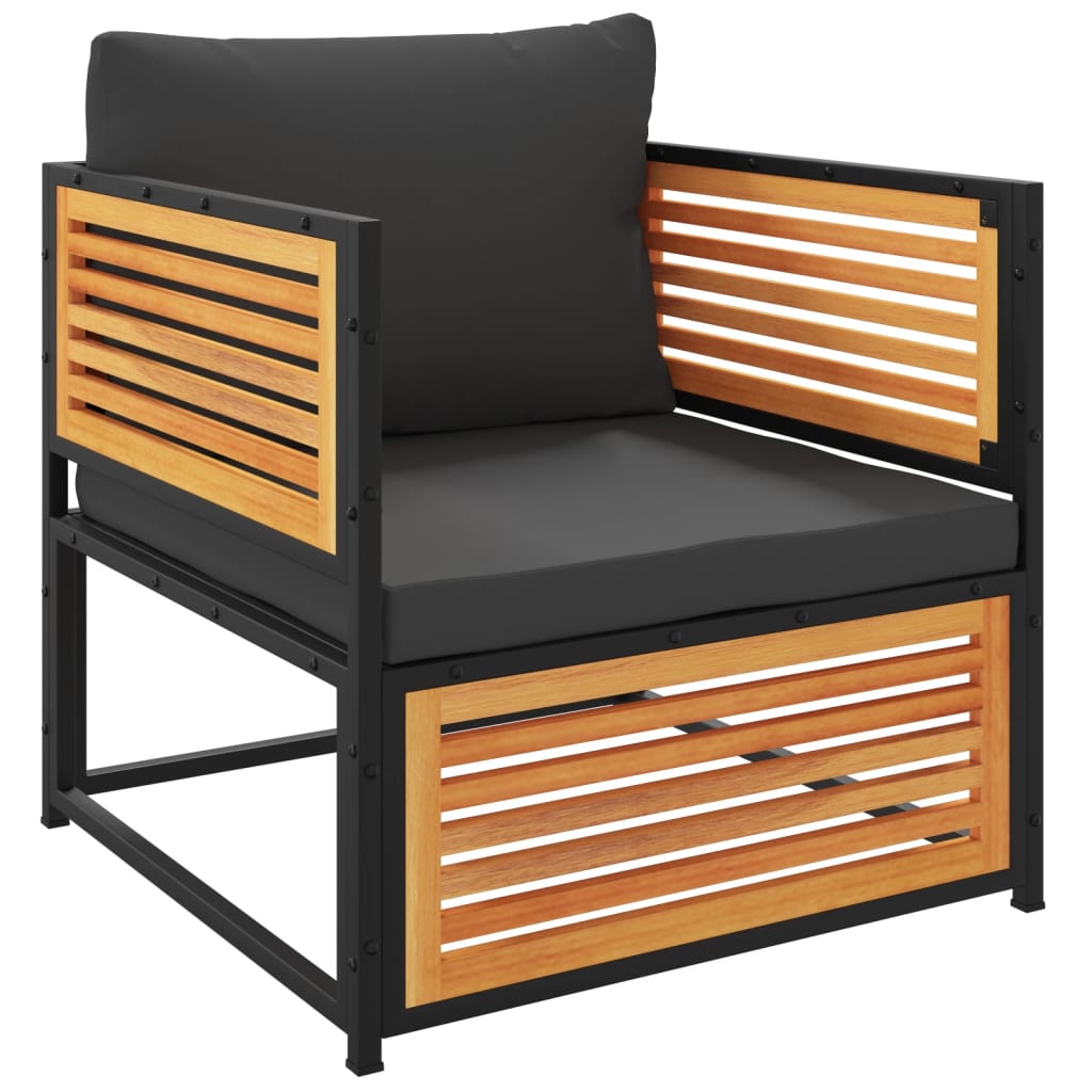 Chaise de jardin | Siège de Terrasse | Chaise d'extérieur avec coussins ...