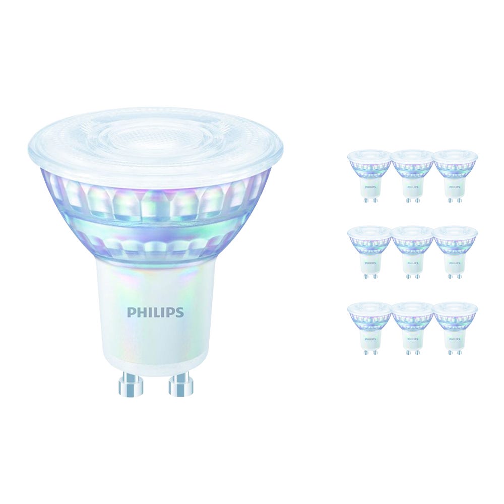 Lot 10x Philips Master Value Ledspot Gu10 Par16 6 2w 575lm 36d 930