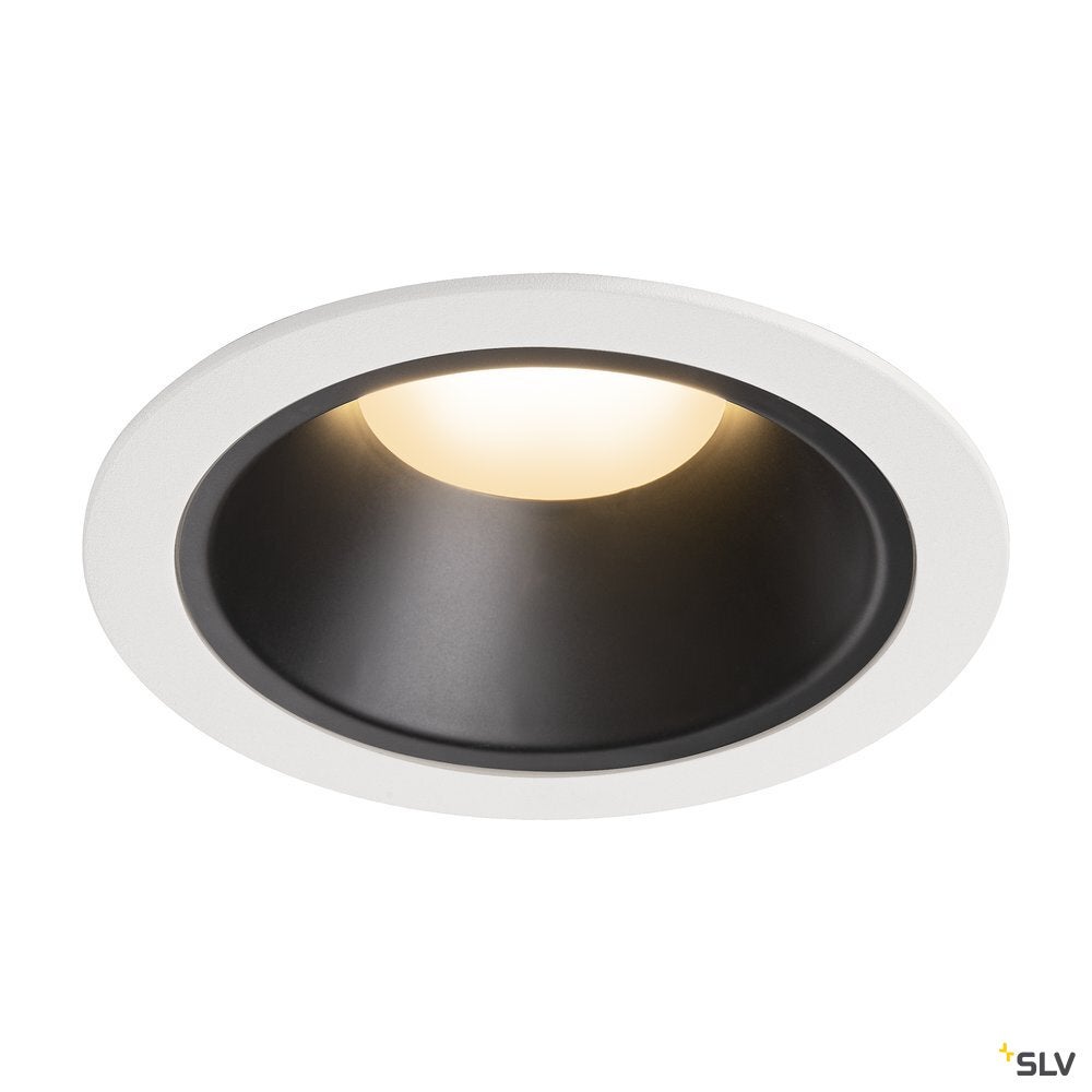 Encastré de plafond intérieur SLV NUMINOS® XL, 55°, blanc/noir, LED, 37 ...