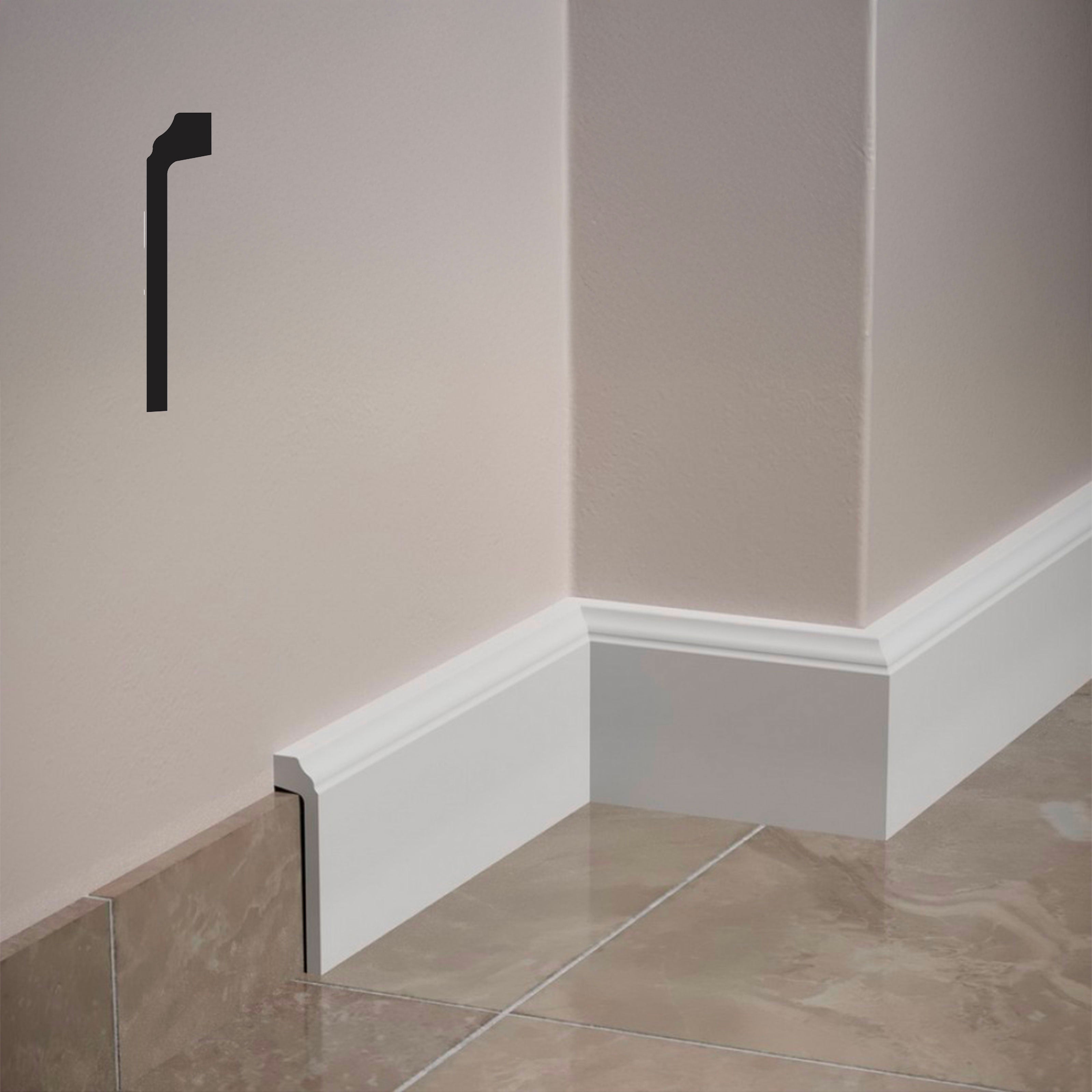 Plinthe de recouvrement en marbre FIRENZE FeelingWood-HD POLYMERS ...