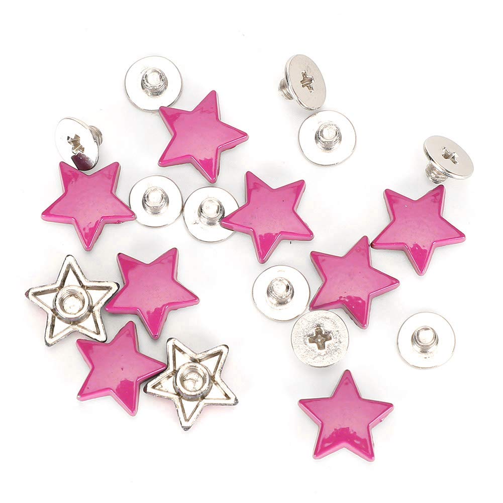 Rivet en forme d'étoile Bouton de goujon Rivet de vêtements Rivet en ...