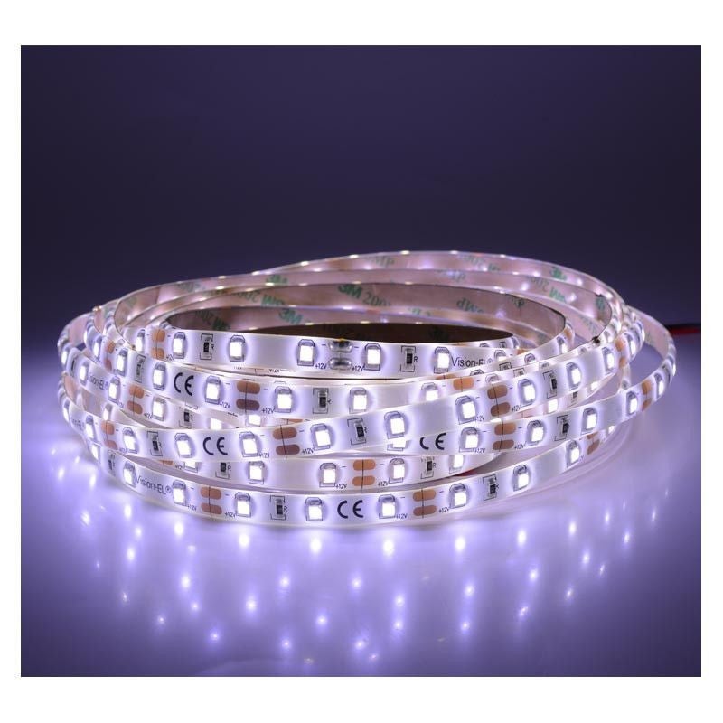 Bandeau LED 5m - 6000K Blanc Jour - 60 LED/m - IP65 - 12V | Leroy Merlin