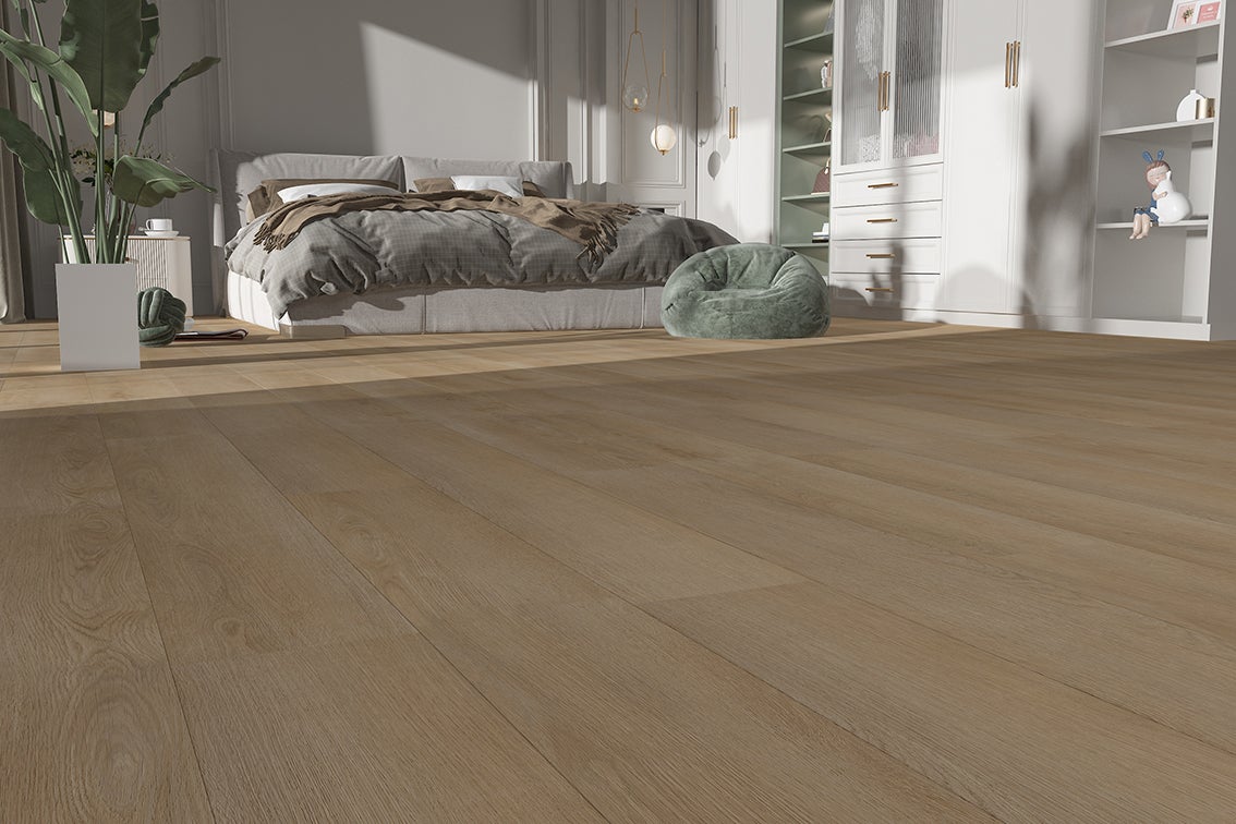 Parquet Laminé SPC 5 mm Chêne Mabride 2,225 m² | Leroy Merlin