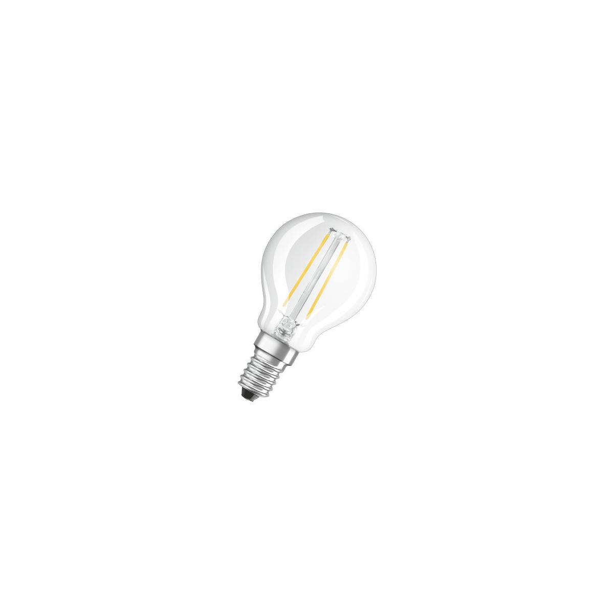 Osram Retrofit Classic P lámpara LED Blanco cálido 2700 K 2,5 W E14 ...
