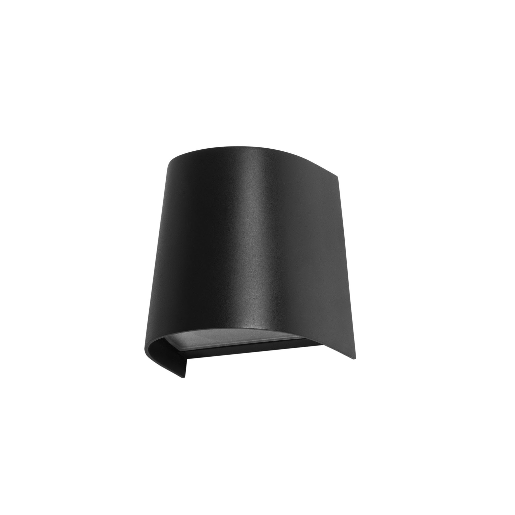Forlight PRISMA Aplique de Exterior Up Down Negro, Tintado, IP65 ...