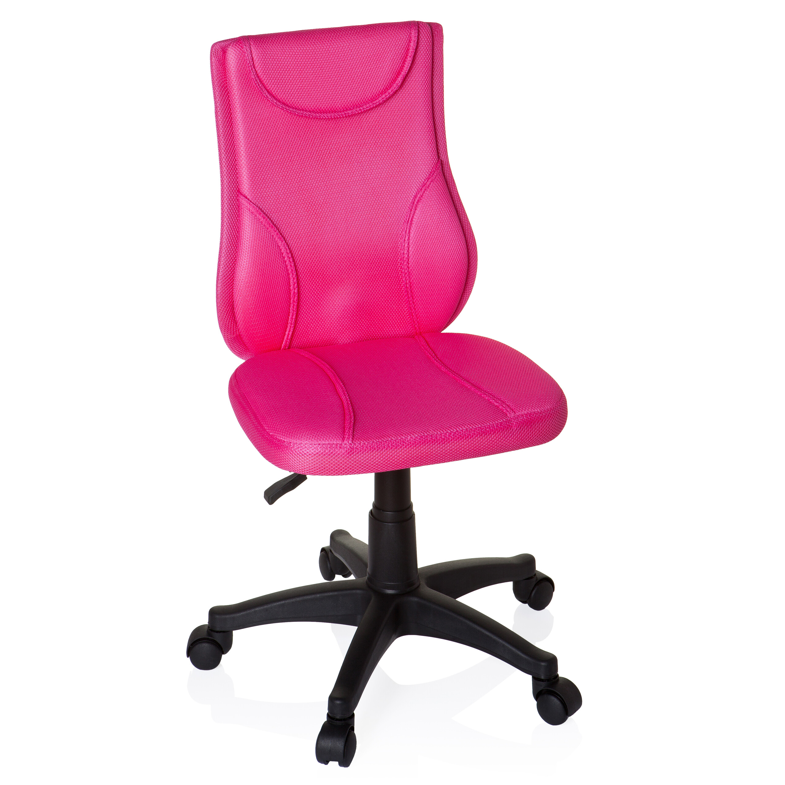 Siège enfant / Siège pivotant KIDDY BASE, rose hjh OFFICE | Leroy Merlin