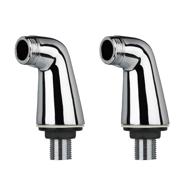 Paire de colonnettes luxe PAINI Chrome | Bricoman