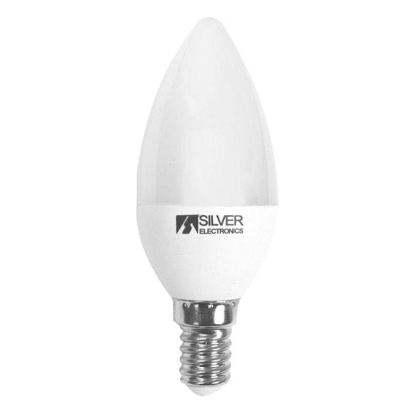 Ampoule LED Bougie Silver Electronics Eco E14 5W 3000K A+ (Lumière ...