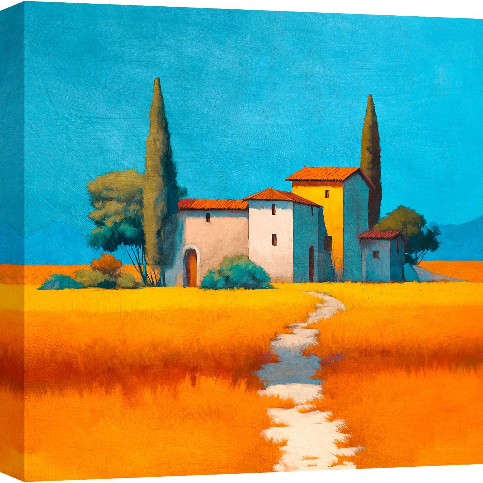 Tableau paysage contemporain - impression sur toile - Stefano Renaldi ...
