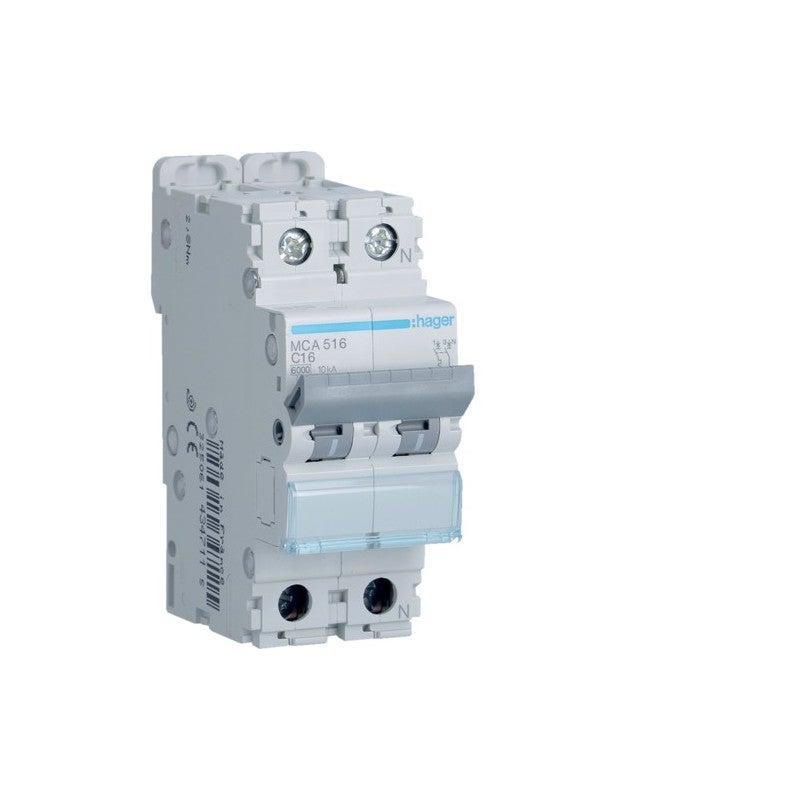 AUT.MAGNETOT.-M CURVA-C 6KA 1P+N 16A | Leroy Merlin