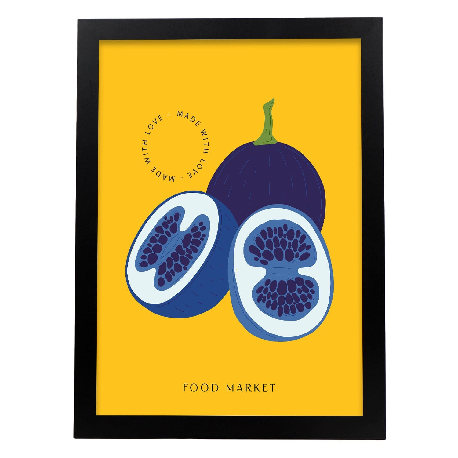 Nacnic Affiche Avec Conception De Nourriture Colorée. Lâche ...