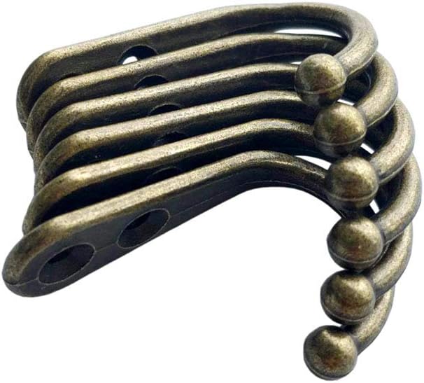 10 pièces Crochets Simples Bronze Crochets Muraux Patère Ton Bronze ...