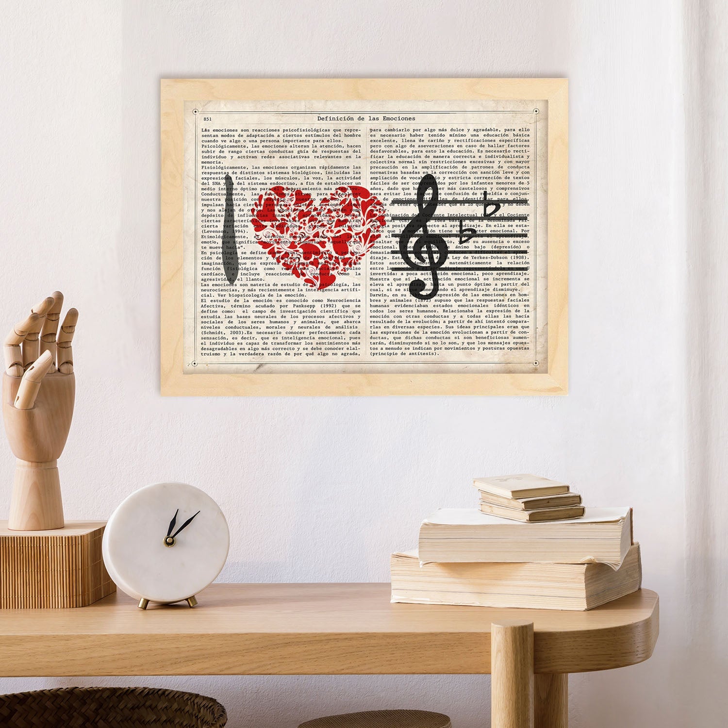 J'adore L'affiche De La Musique. Feuilles Musicales Avec Définitions ...