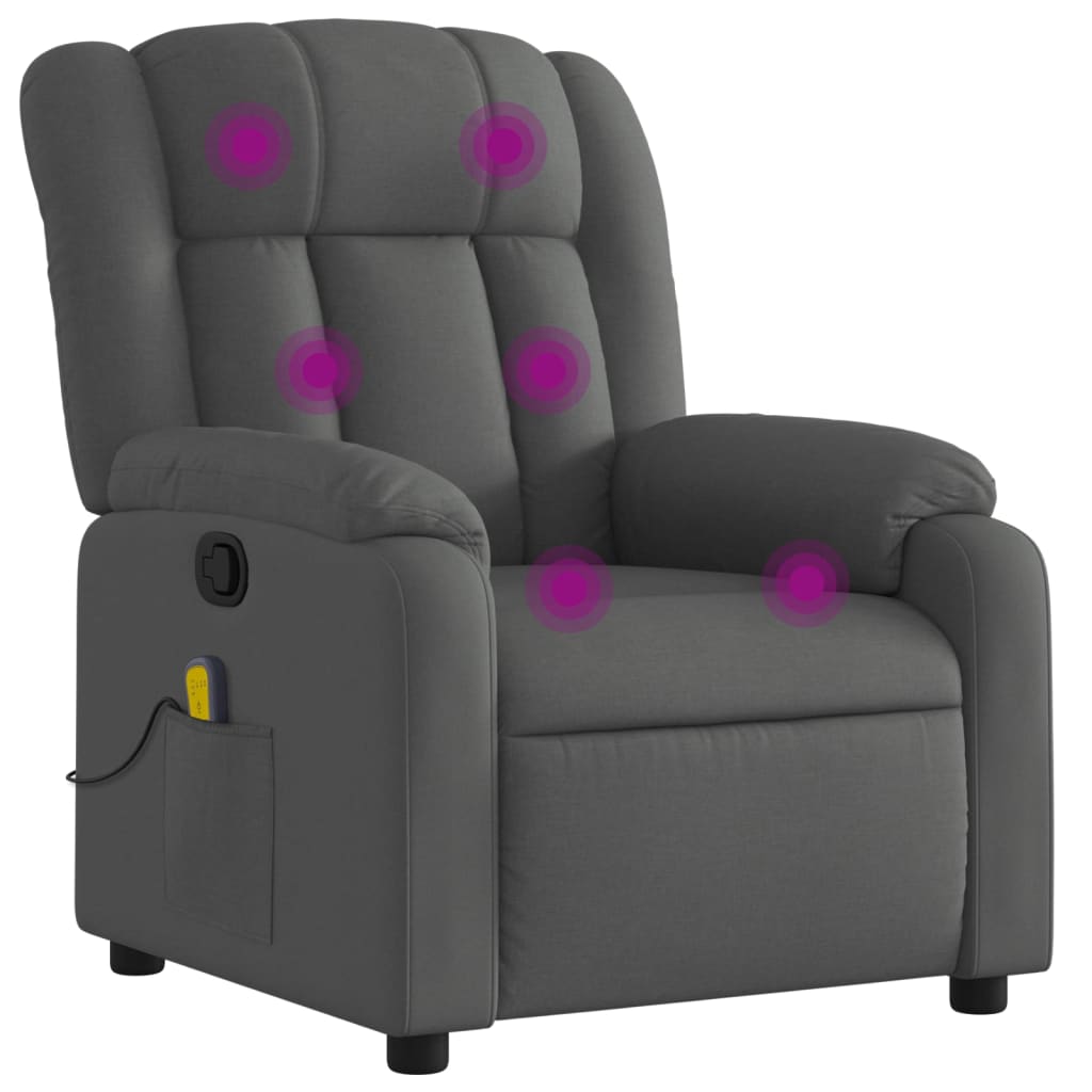 Fauteuil De Massage,fauteuil De Salon,chaise De Massage Inclinable Gris