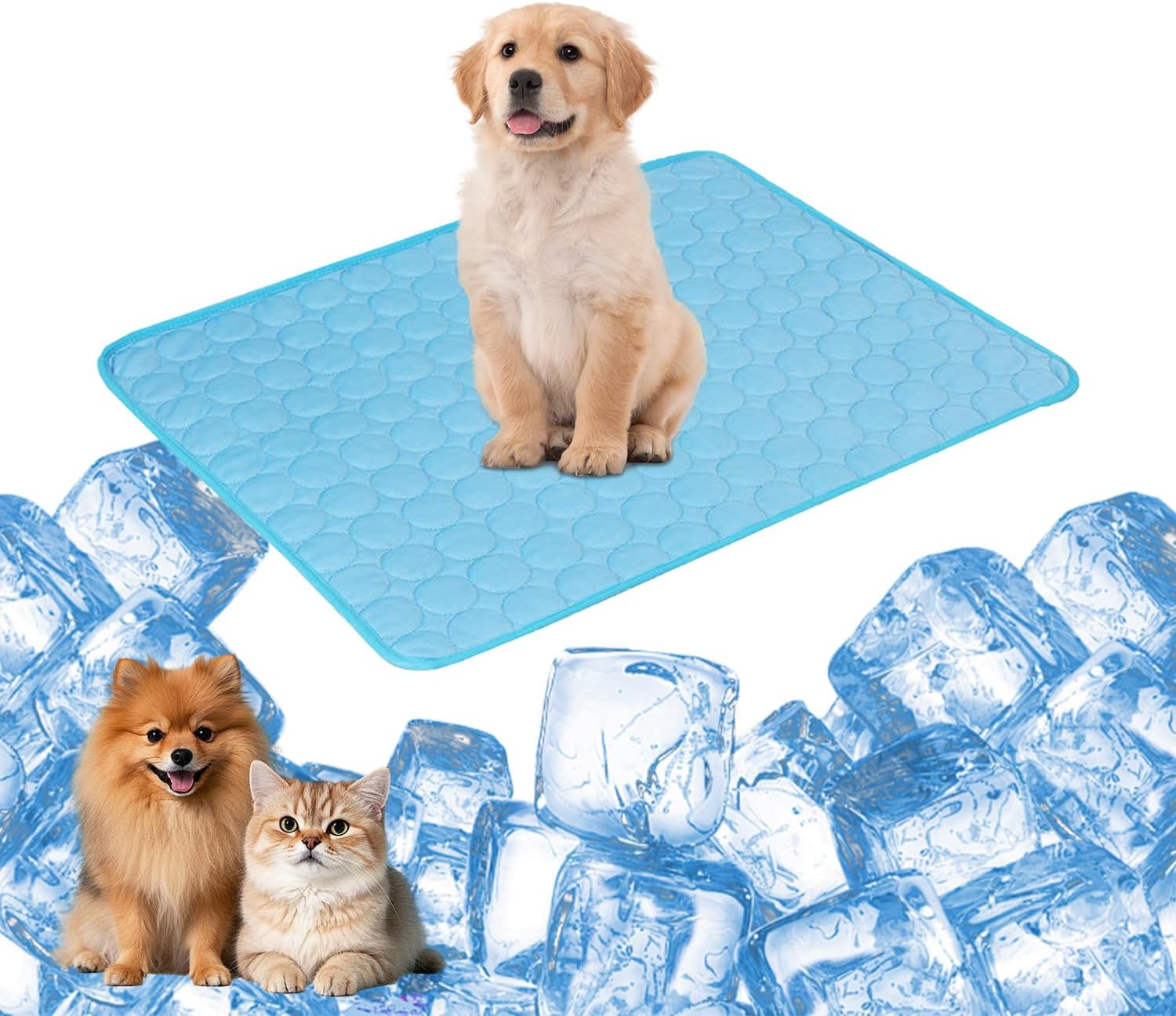 Tapis rafraîchissant pour chien, tapis rafraîchissant pour animaux de ...