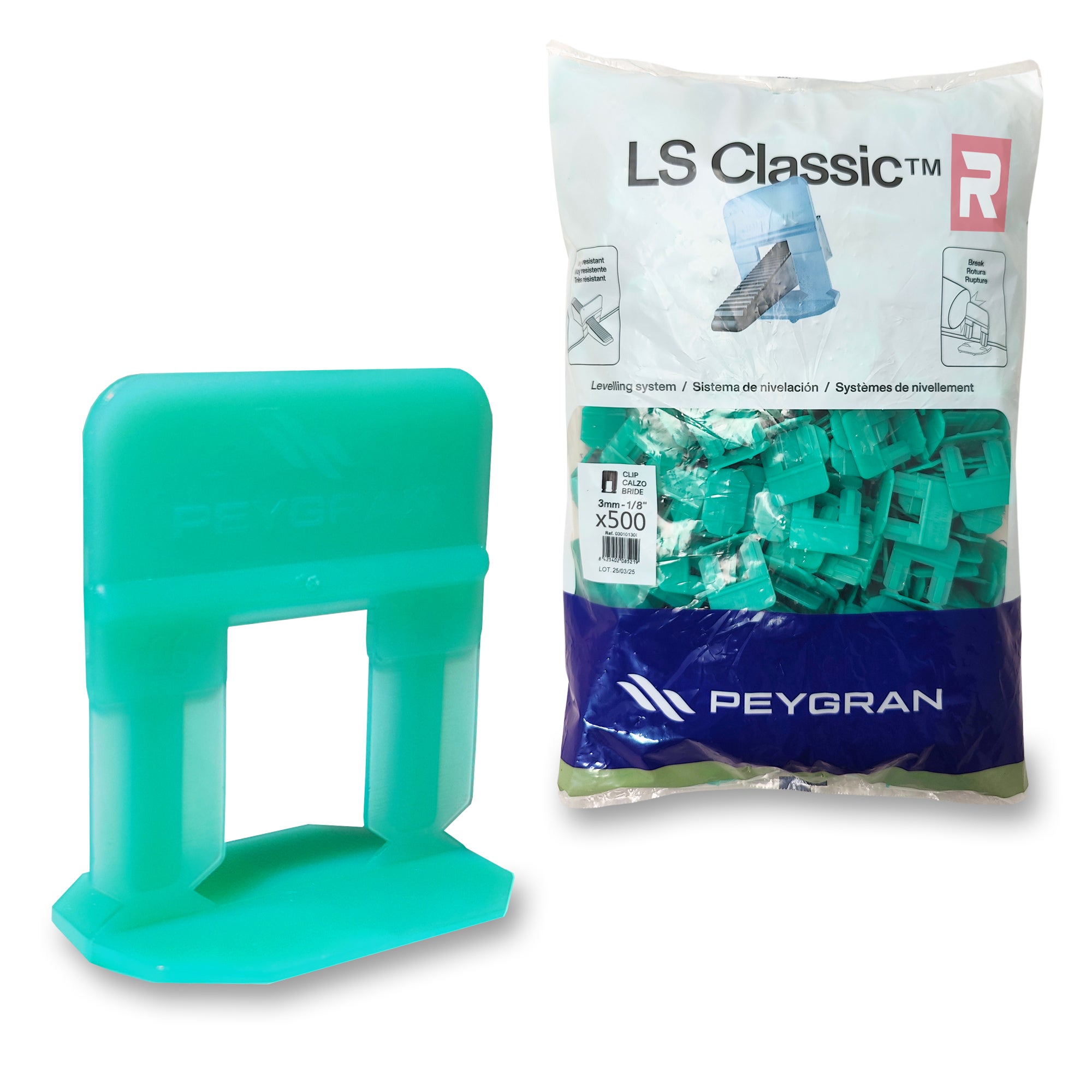 Calzos Peygran LS Classic 3 mm - Bolsa 500 ud. | Leroy Merlin