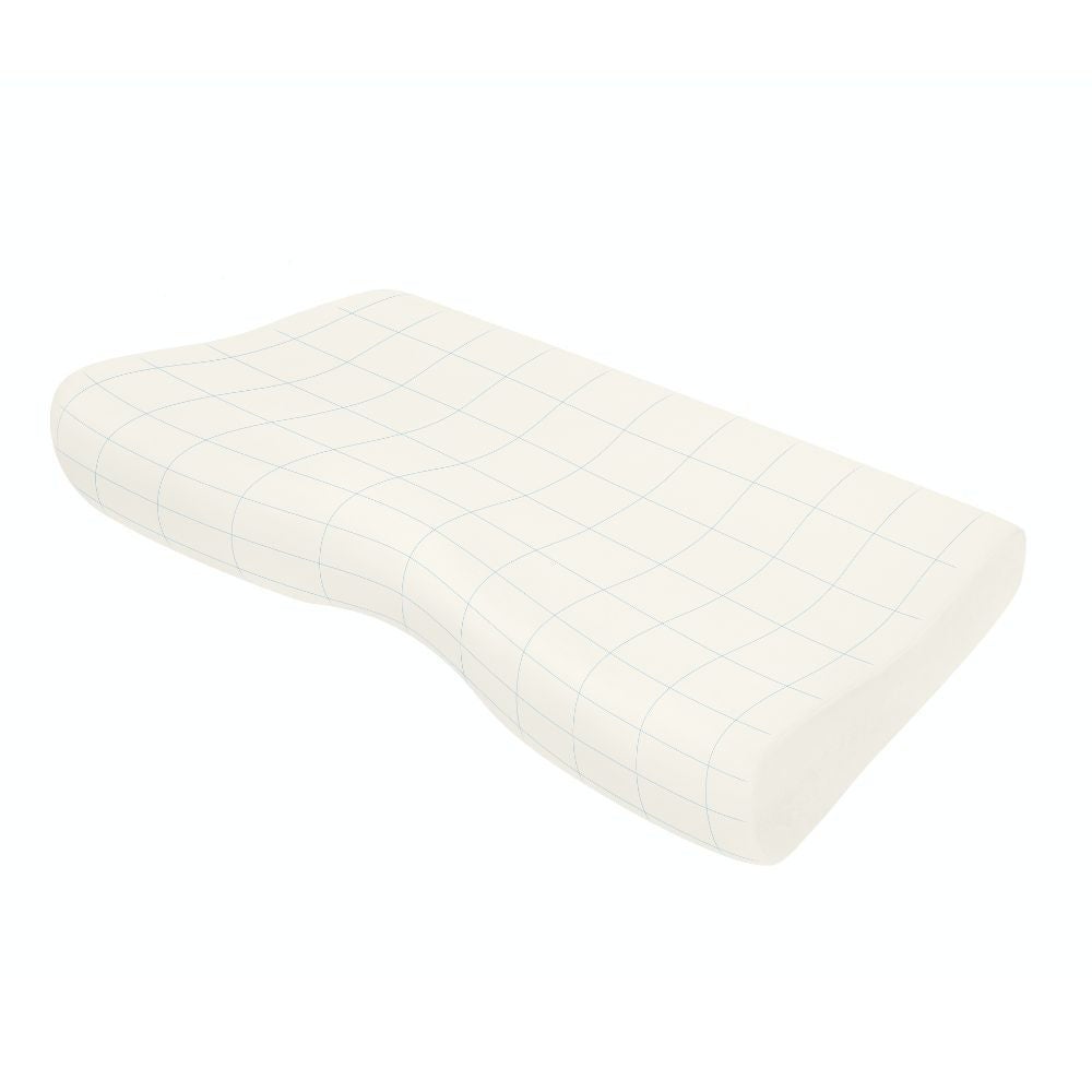 Lot de 2 oreillers INPHYSIO Confort Plus - taie d'oreiller en coton ...