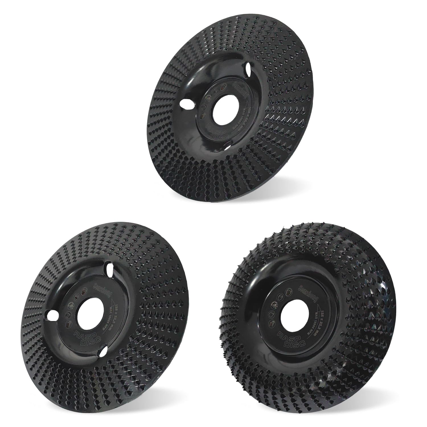 Disque Bois Meuleuse 125mm Disque de Sculpture Sur Bois, 3 Pièces ...