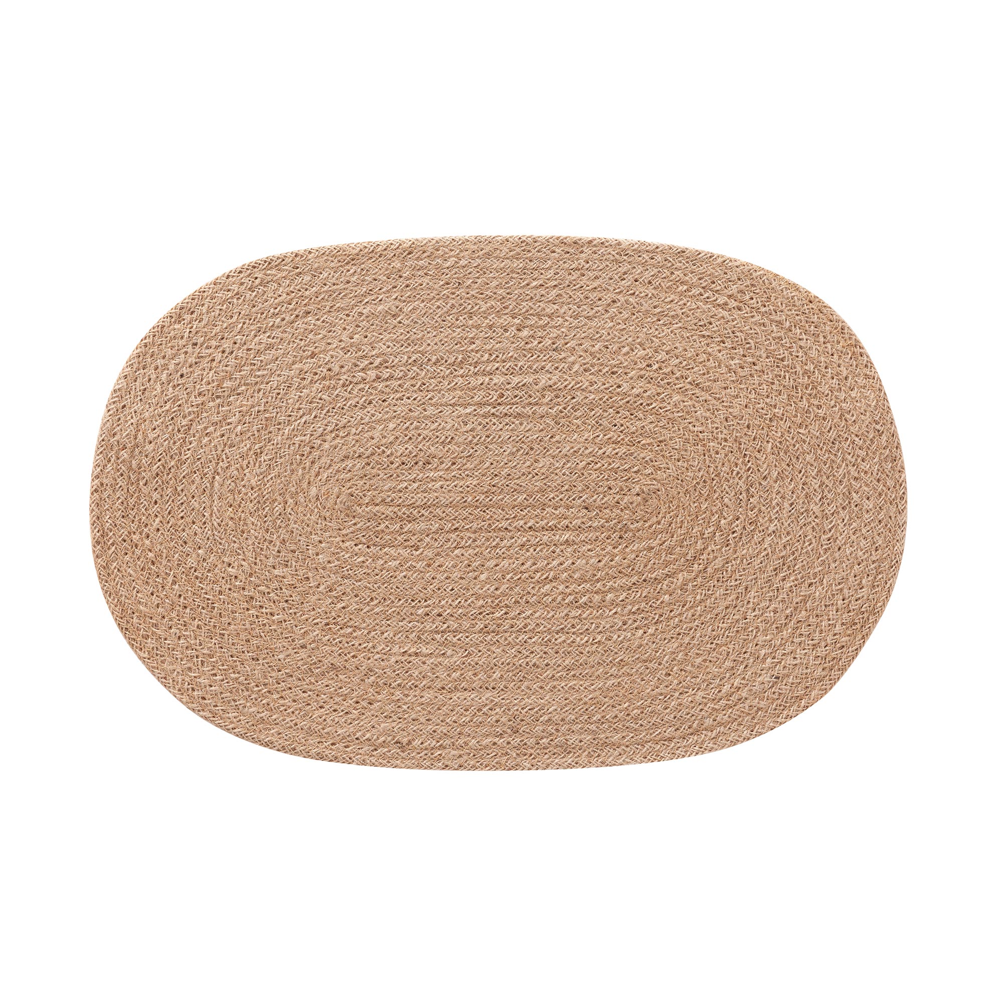 Lot de 2 sets de table ovale en jute 45x30 cm | Leroy Merlin
