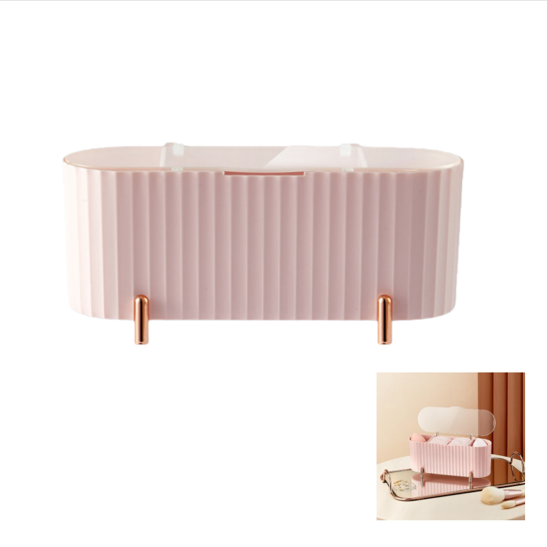 Distributeur de Cotons-Tiges à 3 Compartiments, Boite Coton Tige ...